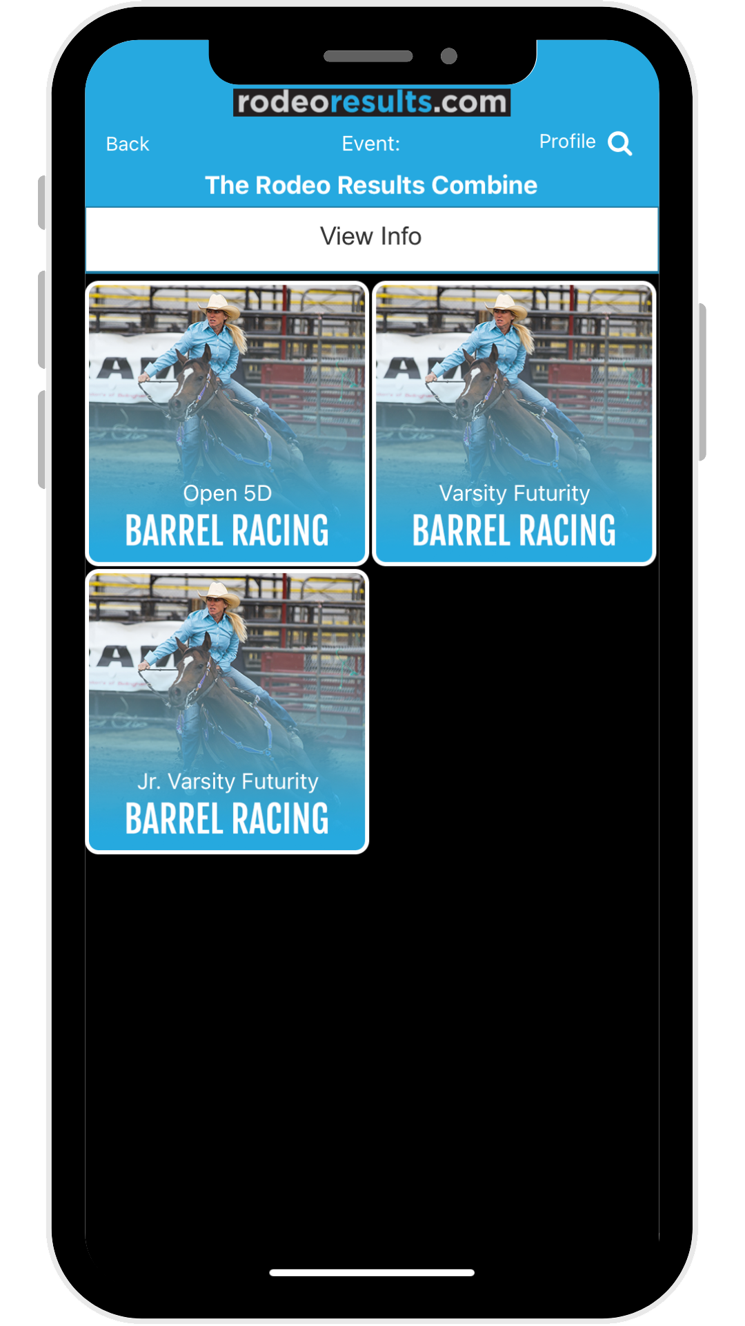 Rodeo Results Software - Home