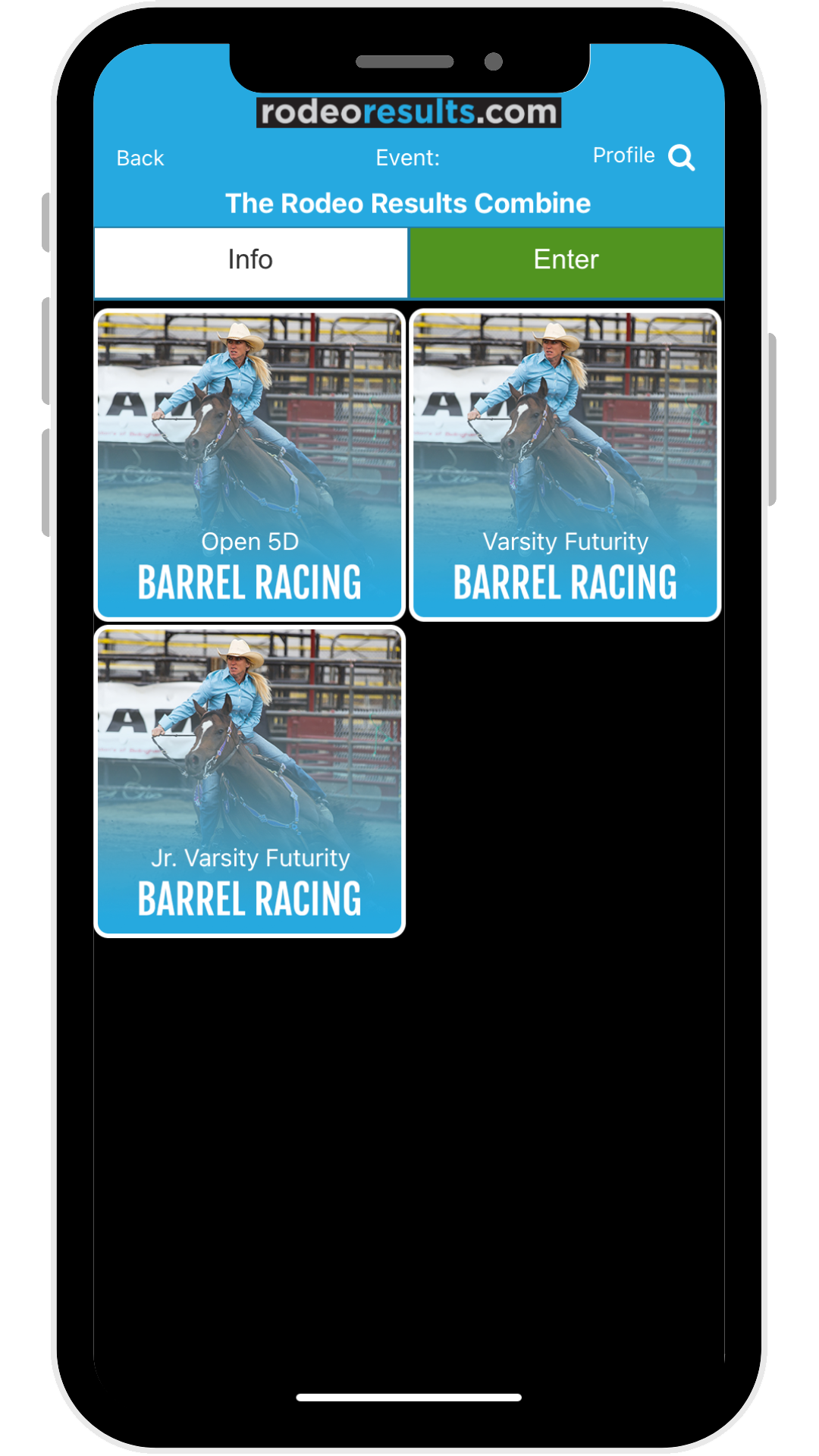 Rodeo Results Software - Home